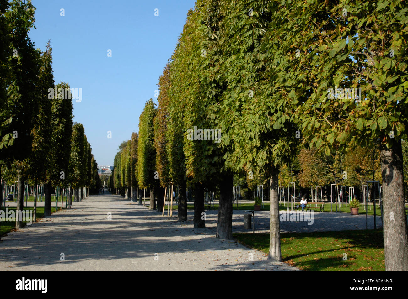 Augarten, park, parkway Stock Photo - Alamy