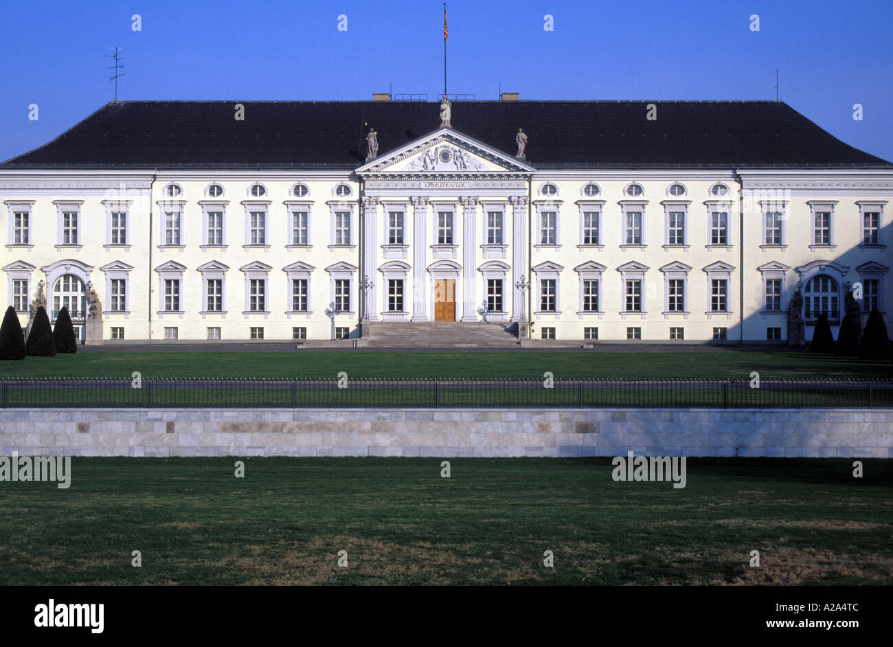 Germany Berlin Schloss Bellevue Bellevue Palace is the official ...