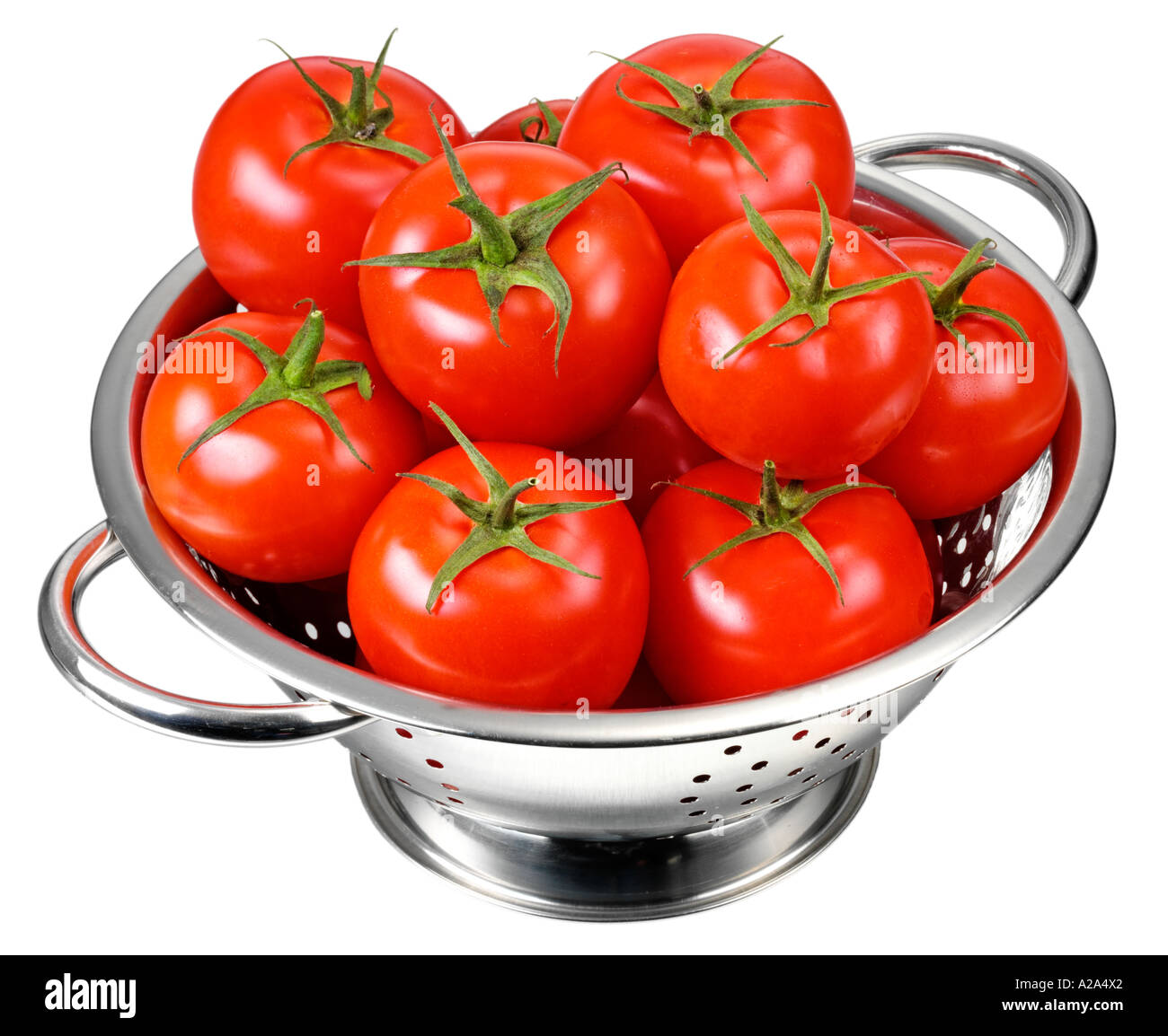 Red collander Cut Out Stock Images & Pictures - Alamy