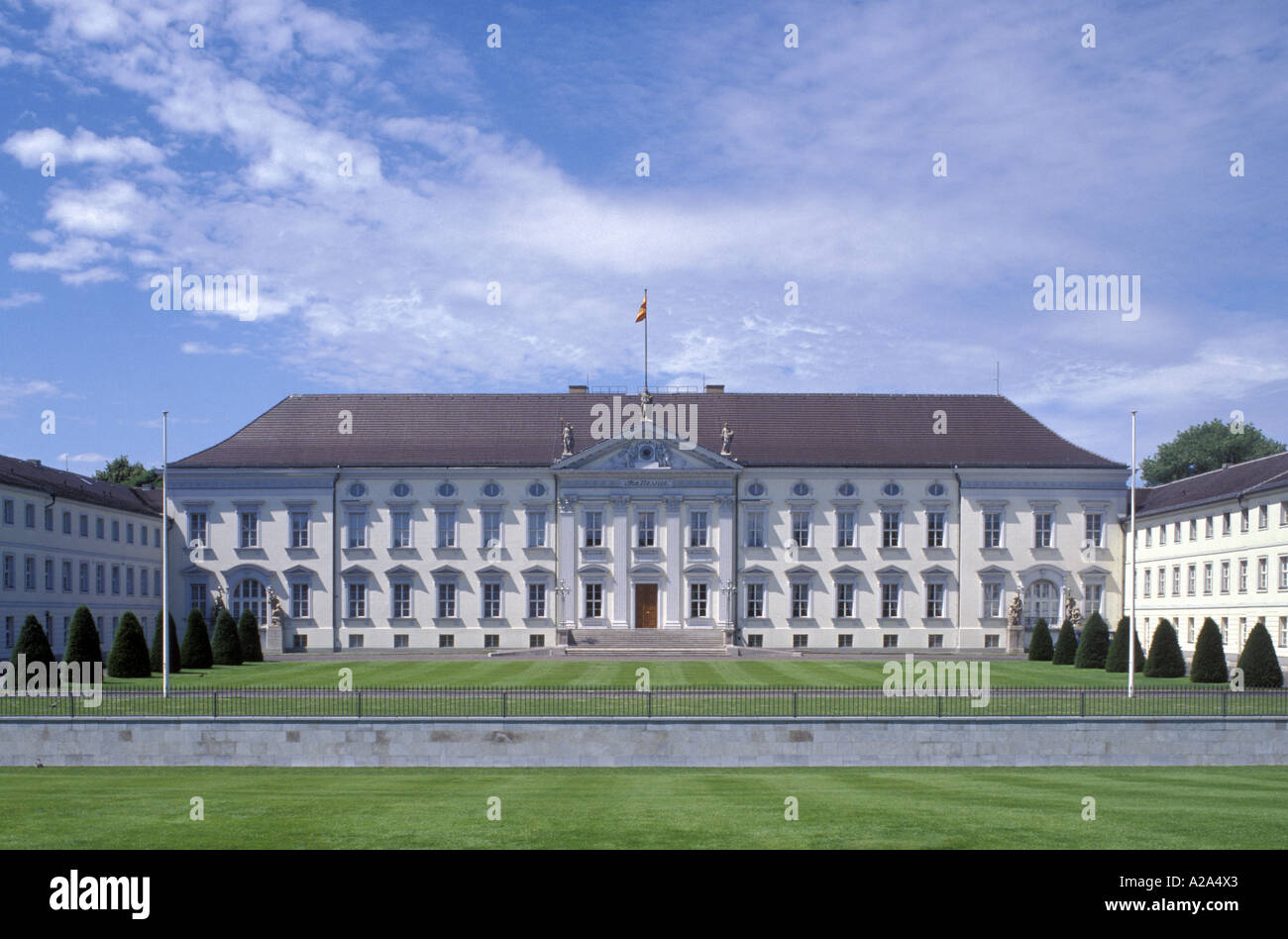 Germany Berlin Schloss Bellevue Bellevue Palace is the official ...