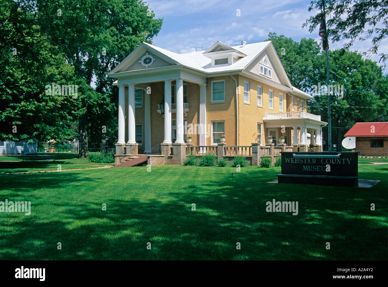 Webster County Museum in Red Cloud, Nebraska Stock Photo - Alamy