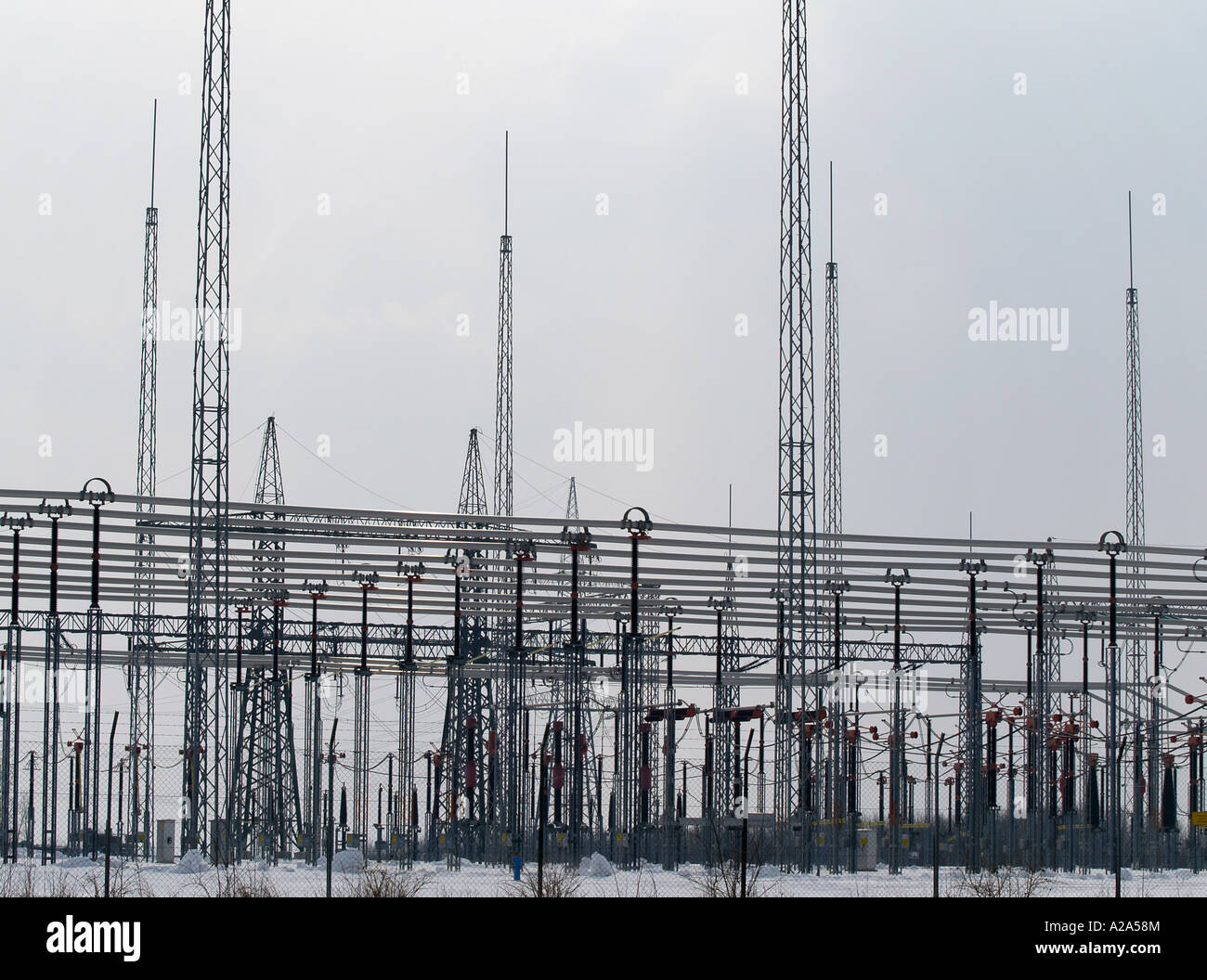 Power substation landscape hi-res stock photography and images - Alamy