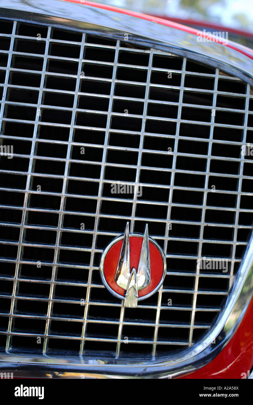 detail of Studebaker grill and badge Stock Photo - Alamy