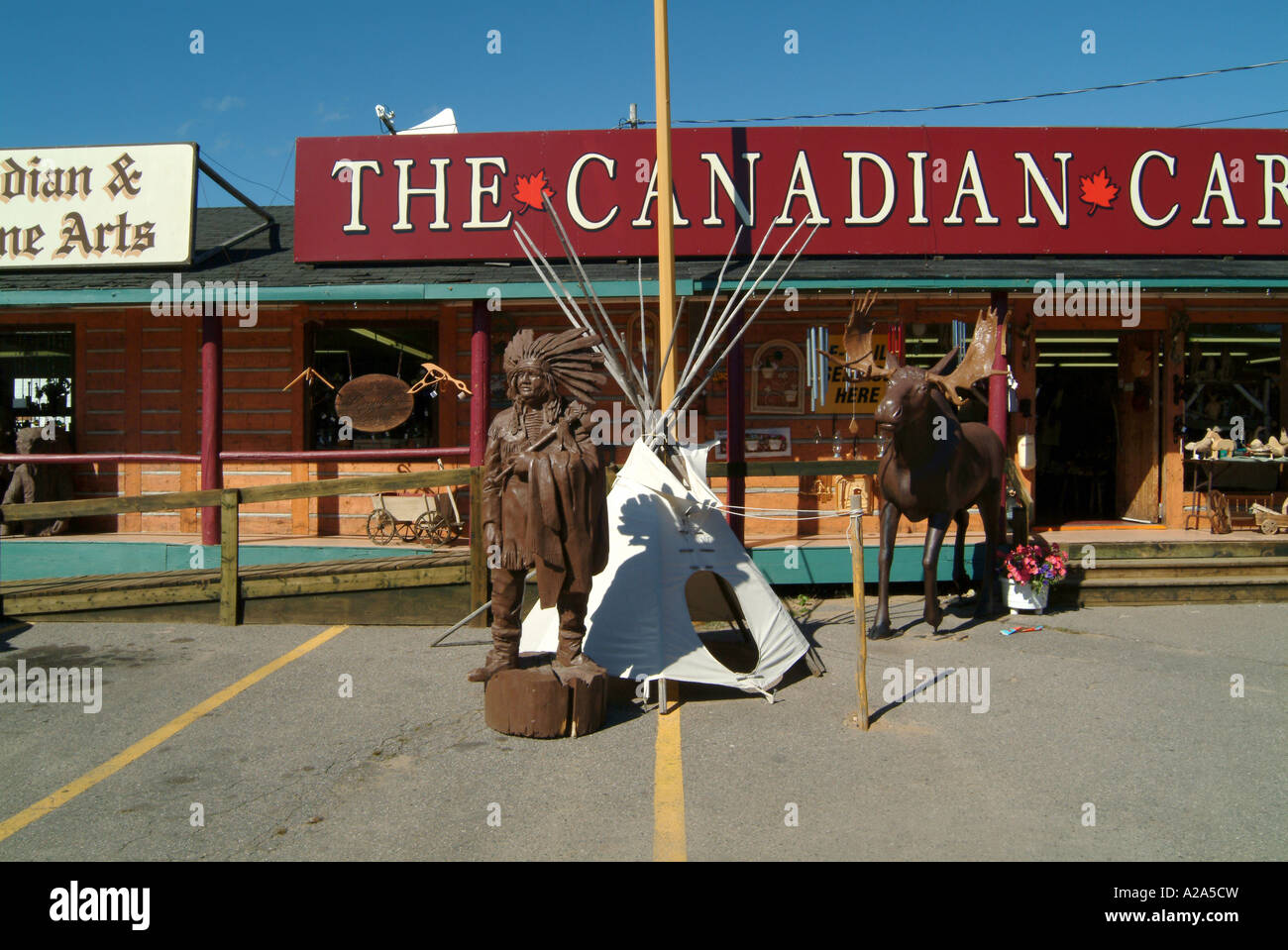 First nation Indian reservation store shop adornment decoration ...