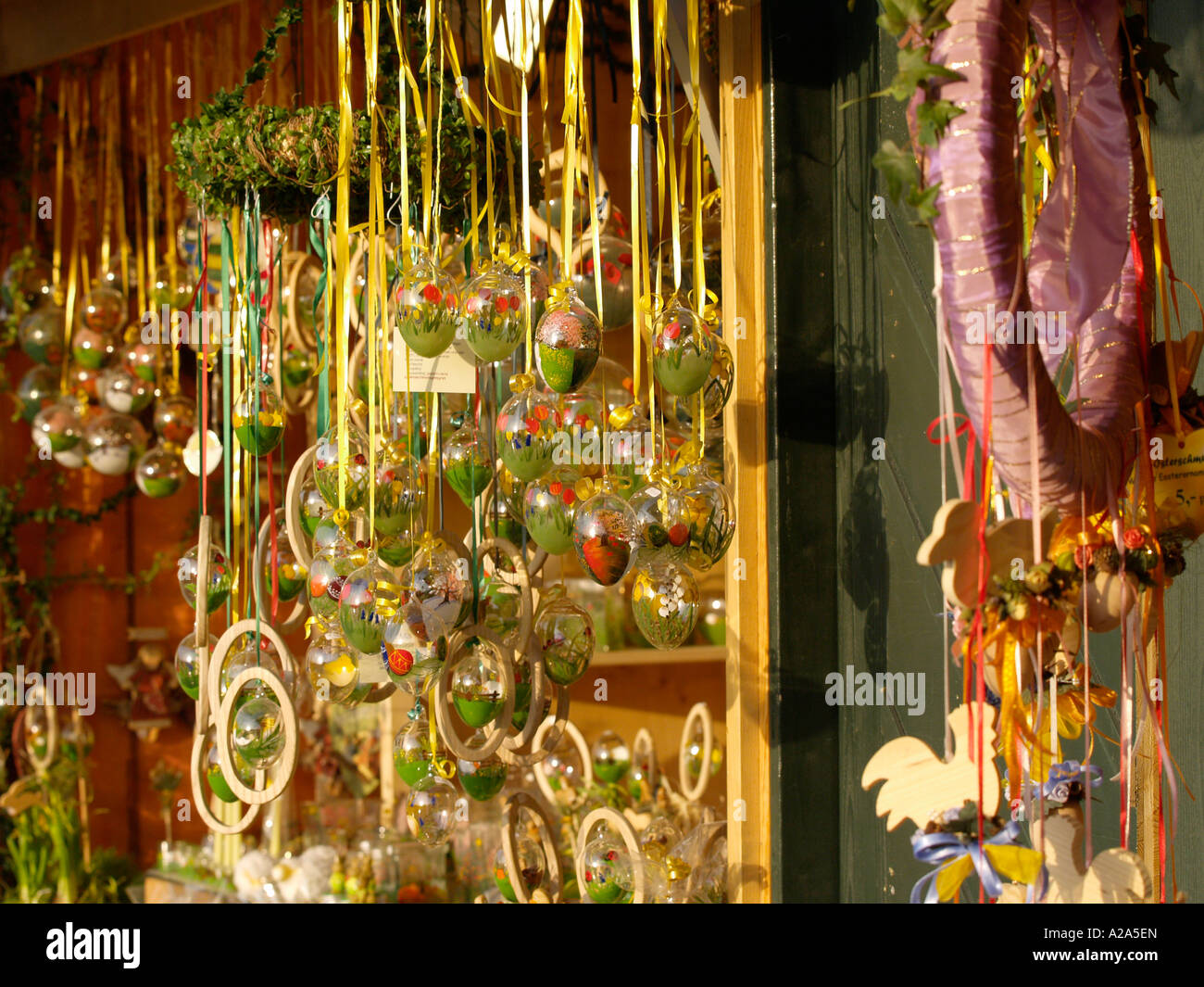 Vienna, Easter market at Schoenbrunn castle Stock Photo - Alamy