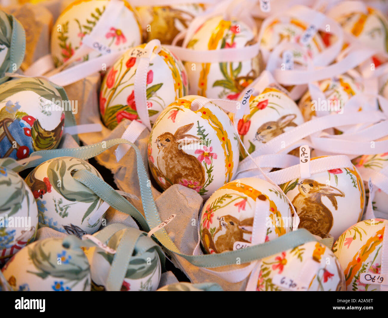 Vienna, Easter market at Schoenbrunn castle Stock Photo - Alamy