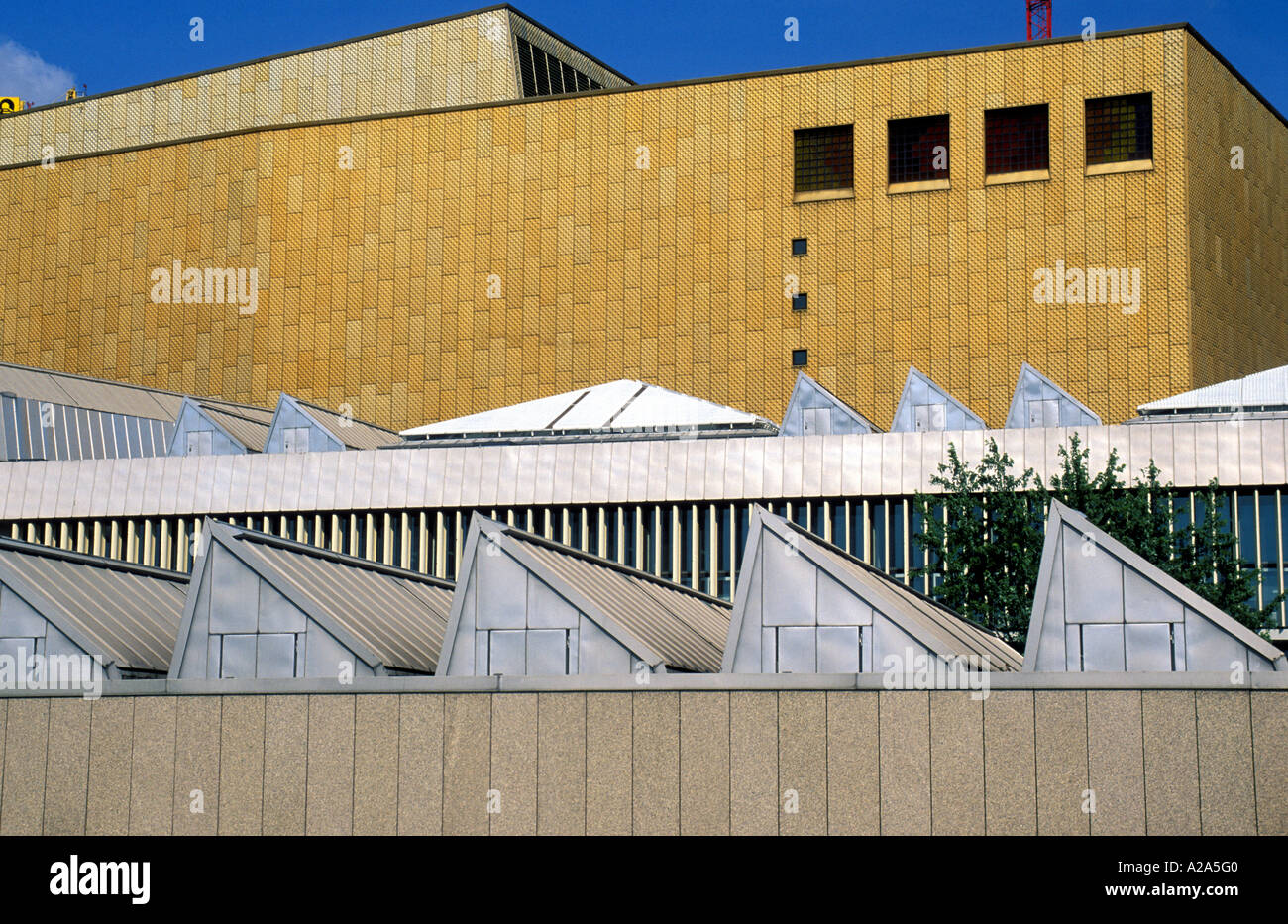 Germany Berlin the Staatsbibliothek State Library was designed by the ...
