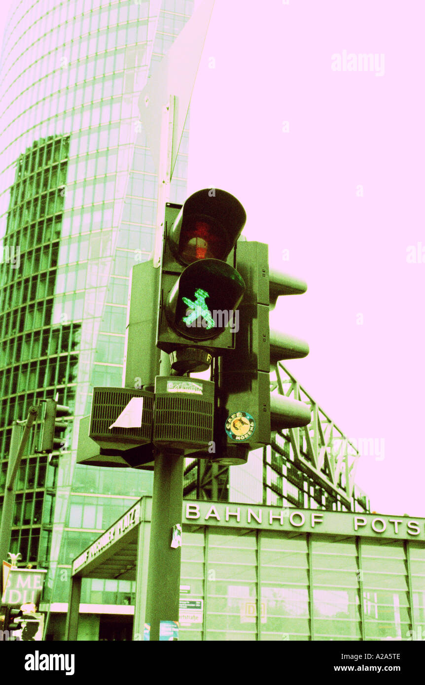 German pedestrian crossing Stock Photo - Alamy
