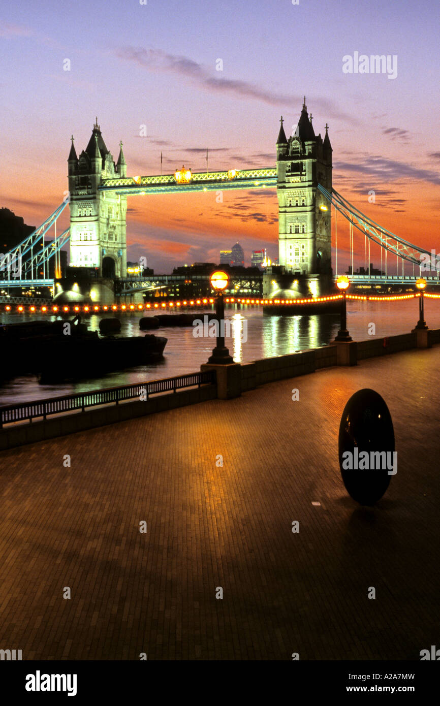 Neo gothic towers and blue suspension struts of the 19th century Tower ...