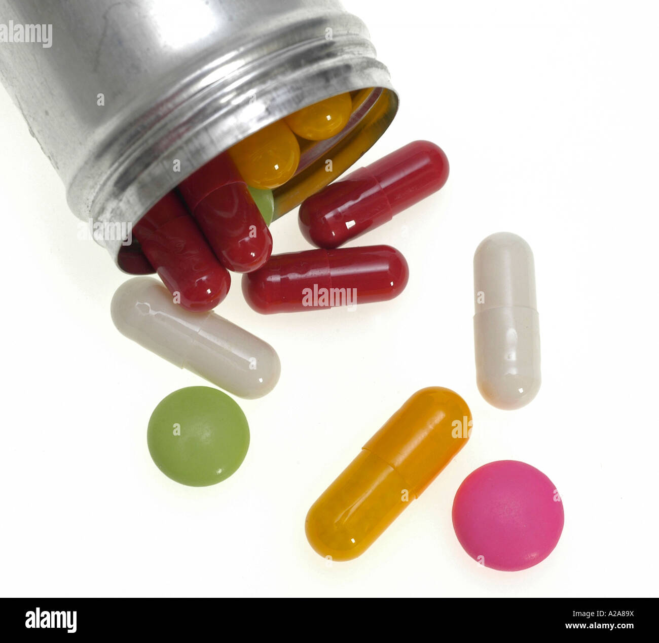 metal box with pills Stock Photo - Alamy