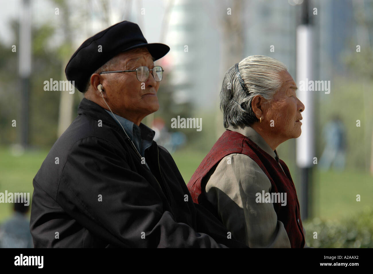 Chinese Senior Citizens Stock Photo - Alamy