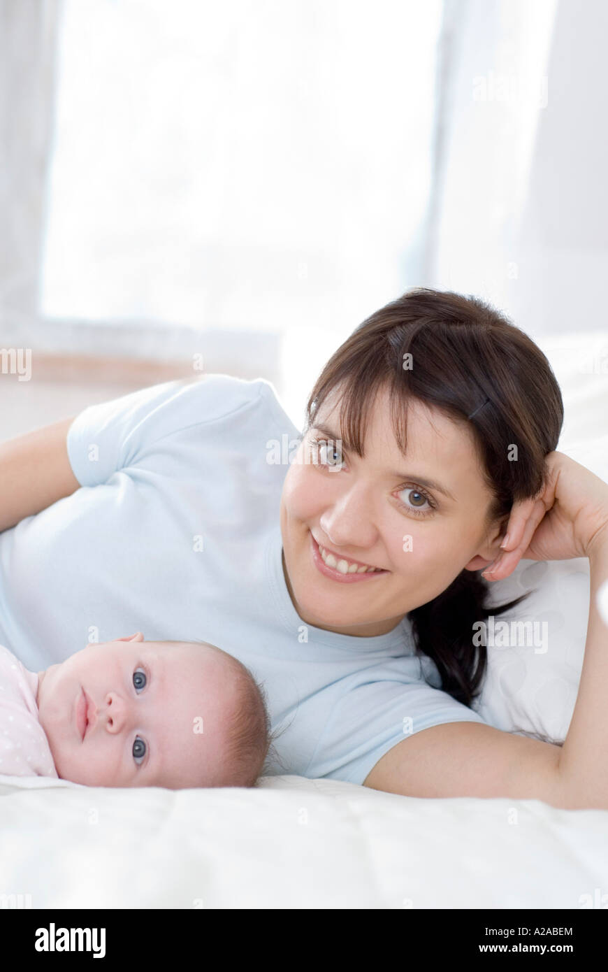 mother and baby Stock Photo - Alamy