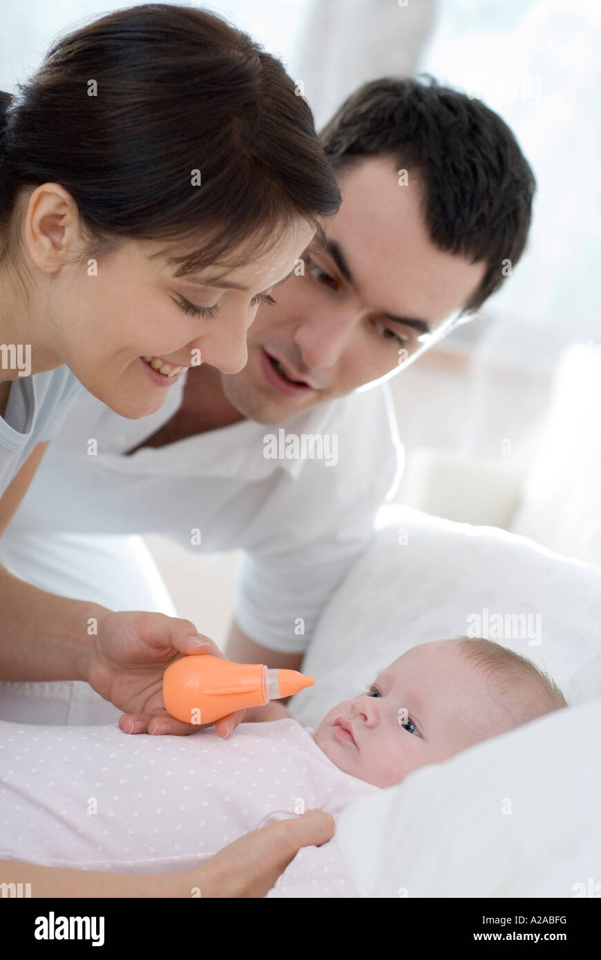 parents and baby Stock Photo - Alamy