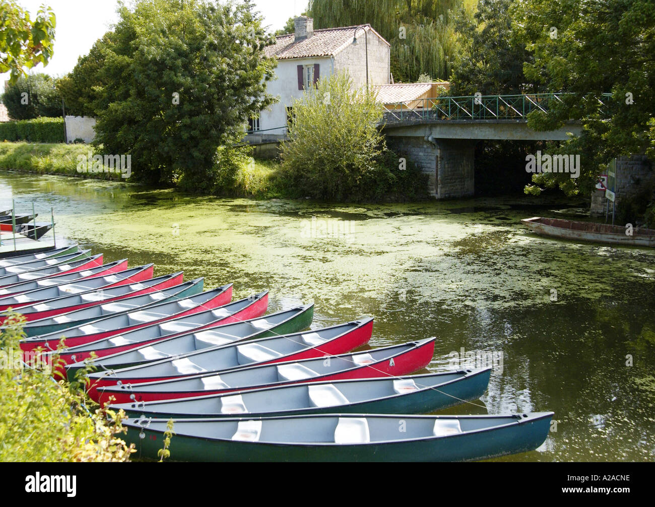 Coulon Marais Poitevan, France Stock Photo - Alamy