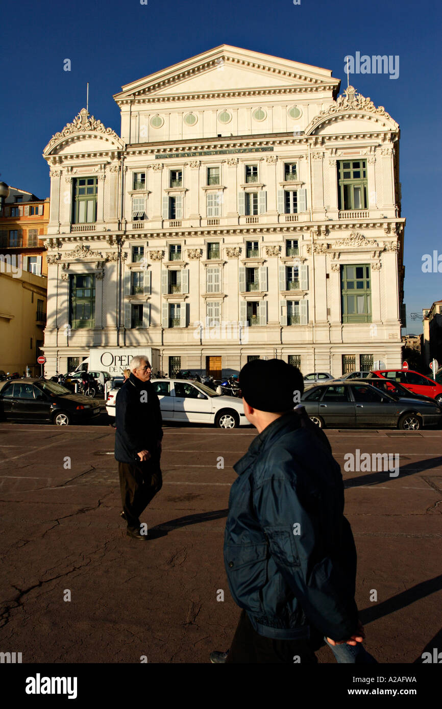 Opera hall of Nice France Stock Photo - Alamy
