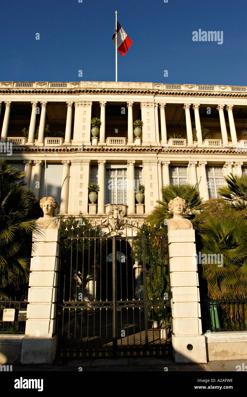 Palais de Justice of Nice France Stock Photo - Alamy