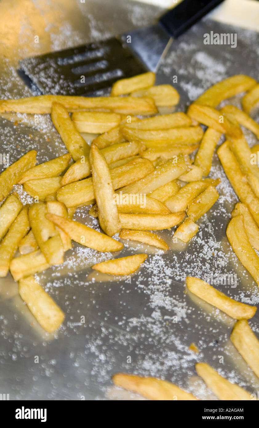 Salty "French Fries Stock Photo - Alamy