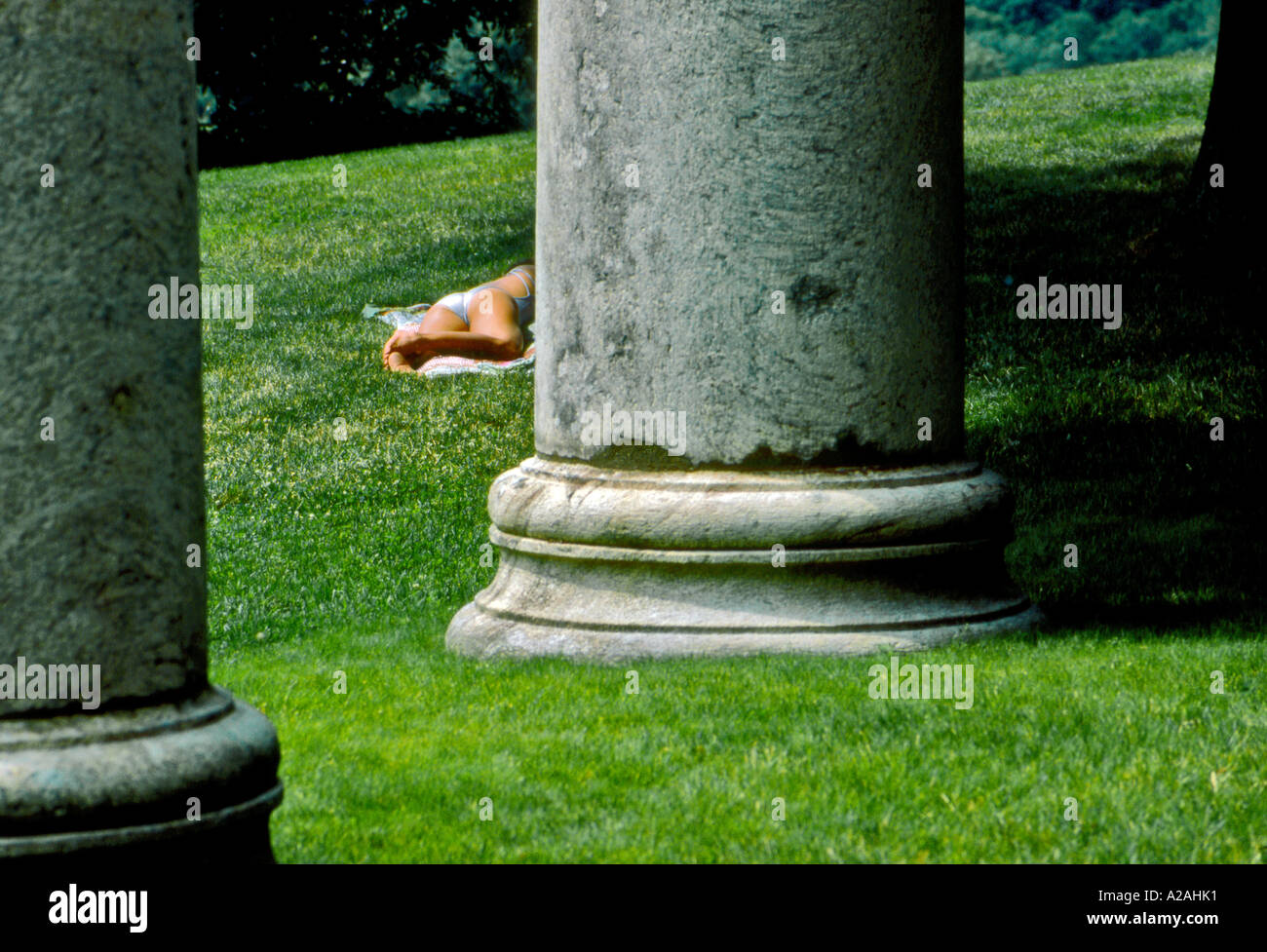 Snoozing Asleep Sleeping Bikini High Resolution Stock Photography and ...