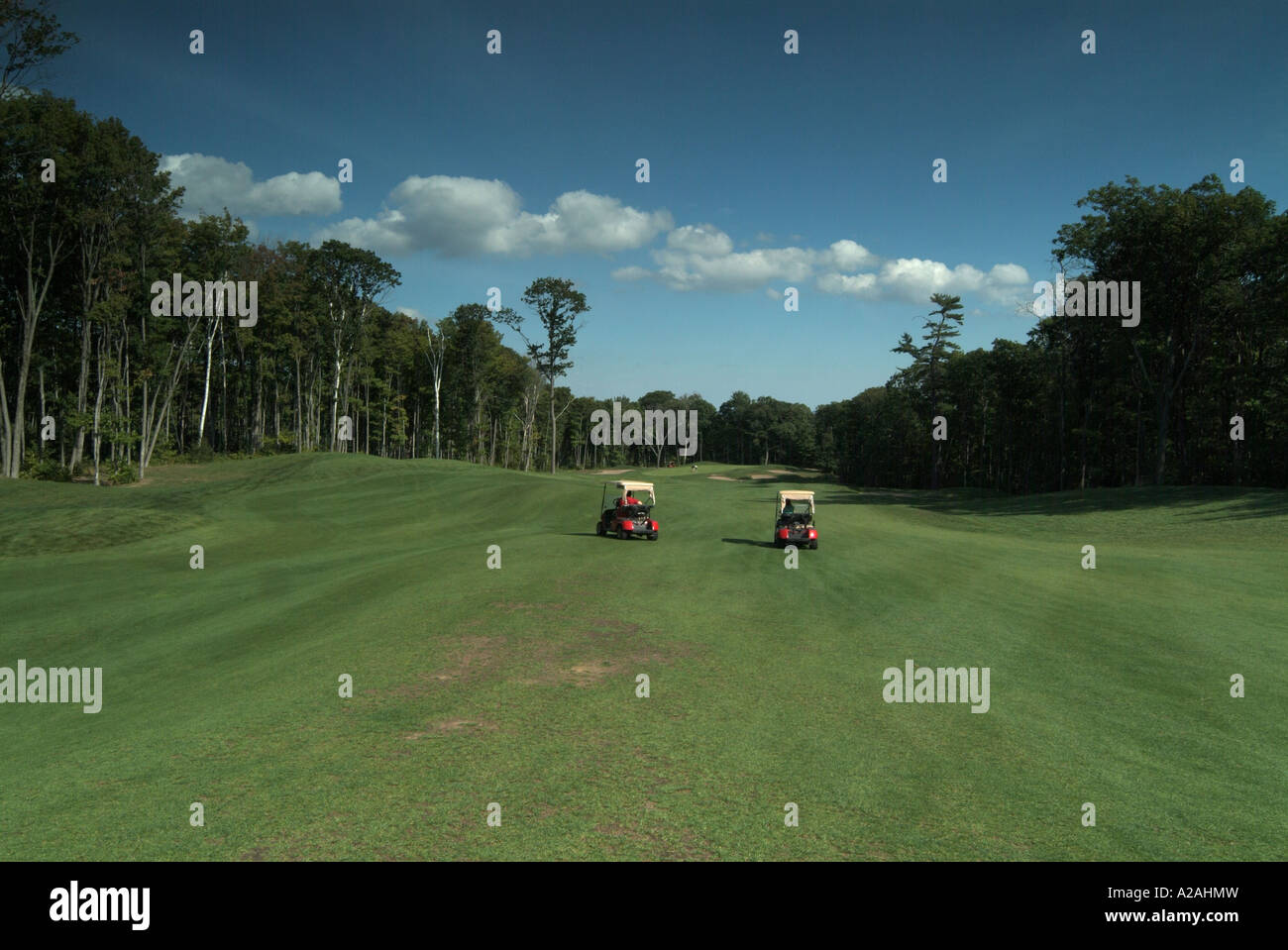 A golf course in spring in Soo Stock Photo - Alamy