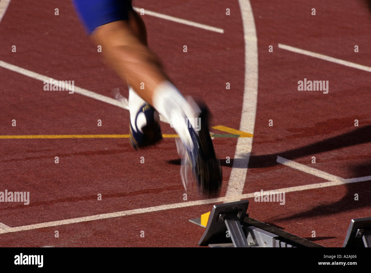 Sprinters blurred hi-res stock photography and images - Alamy