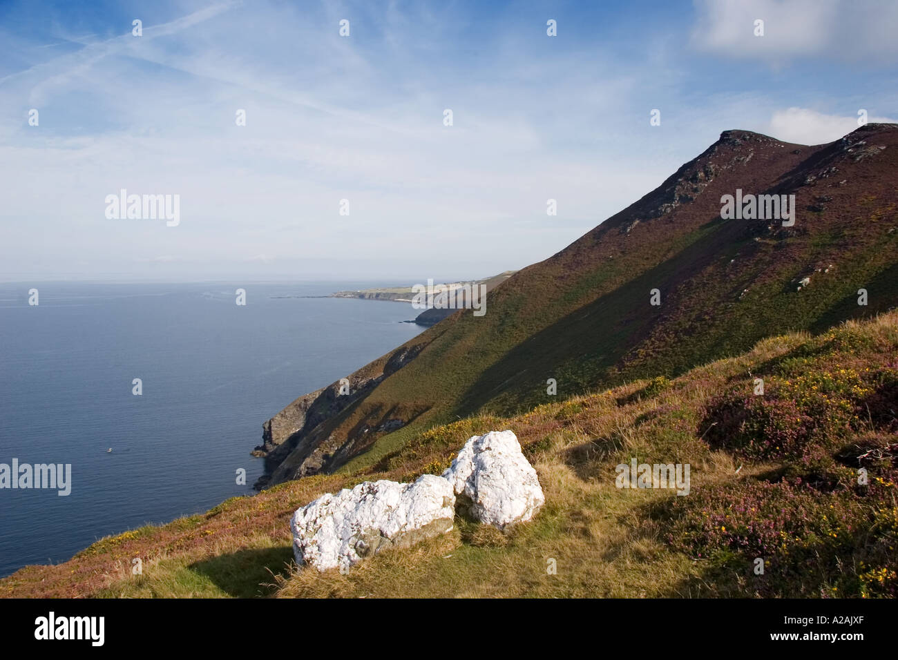 Isle of man aerial view of island hi-res stock photography and images ...