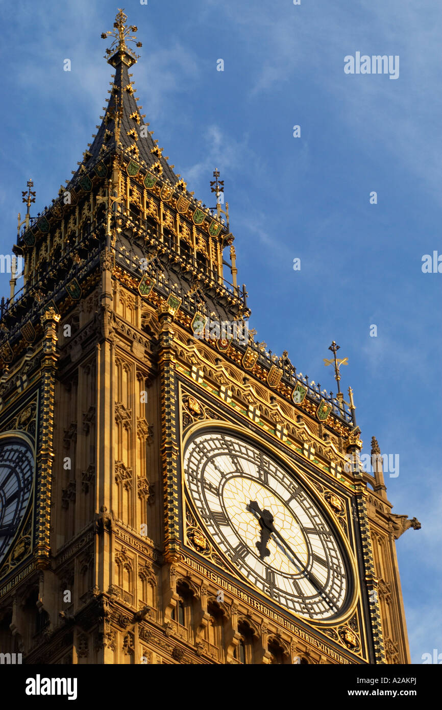 London Big Ben Clock Stock Photo - Alamy