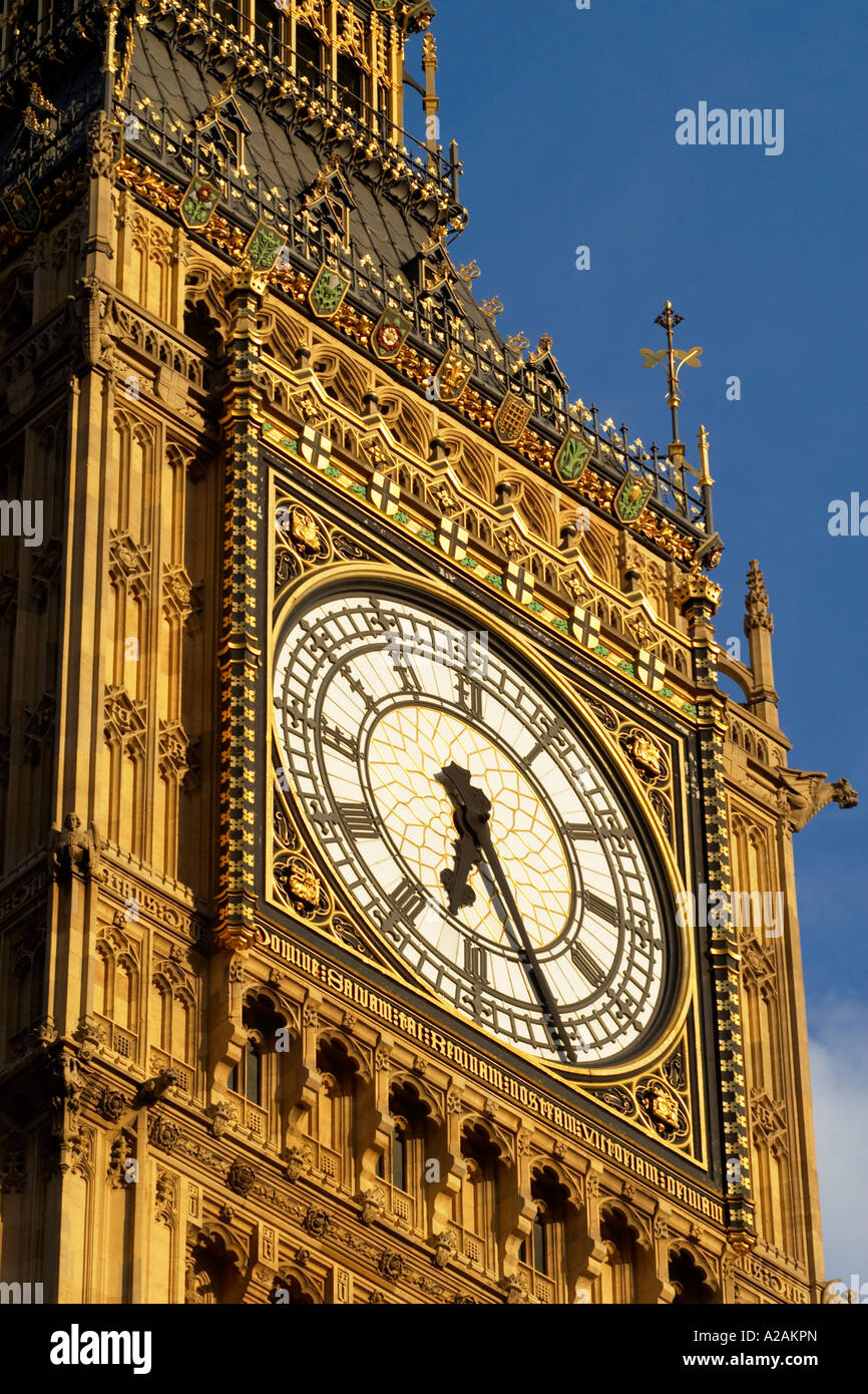 London Big Ben Clock Stock Photo - Alamy