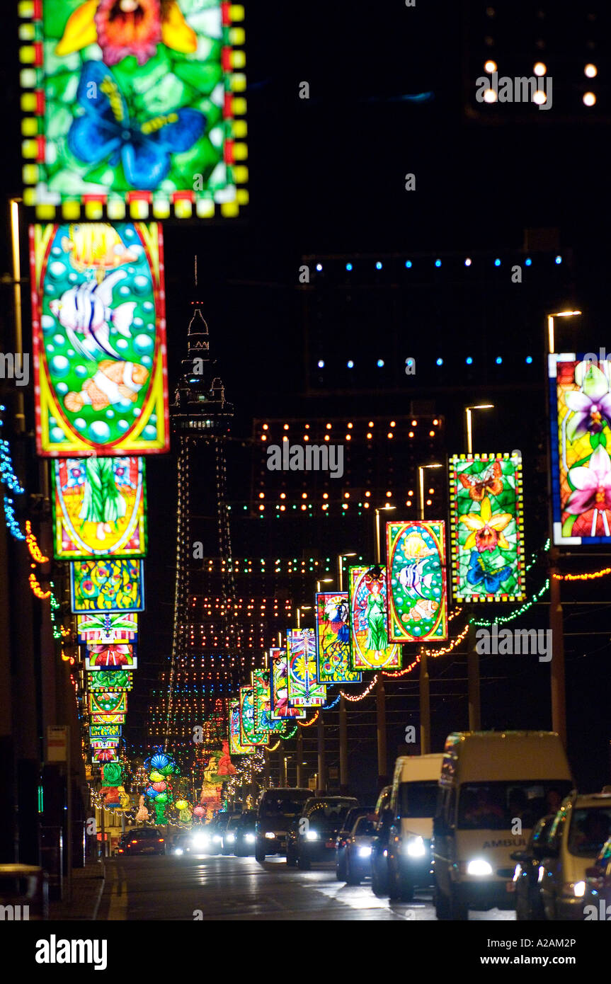 Blackpool street light illuminations hi-res stock photography and ...