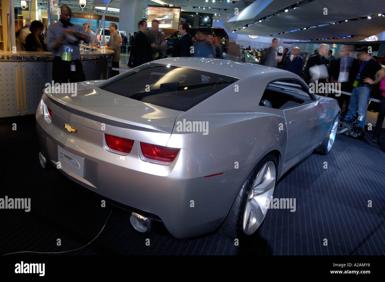 Chevrolet Camaro concept car at the 2006 North American International ...