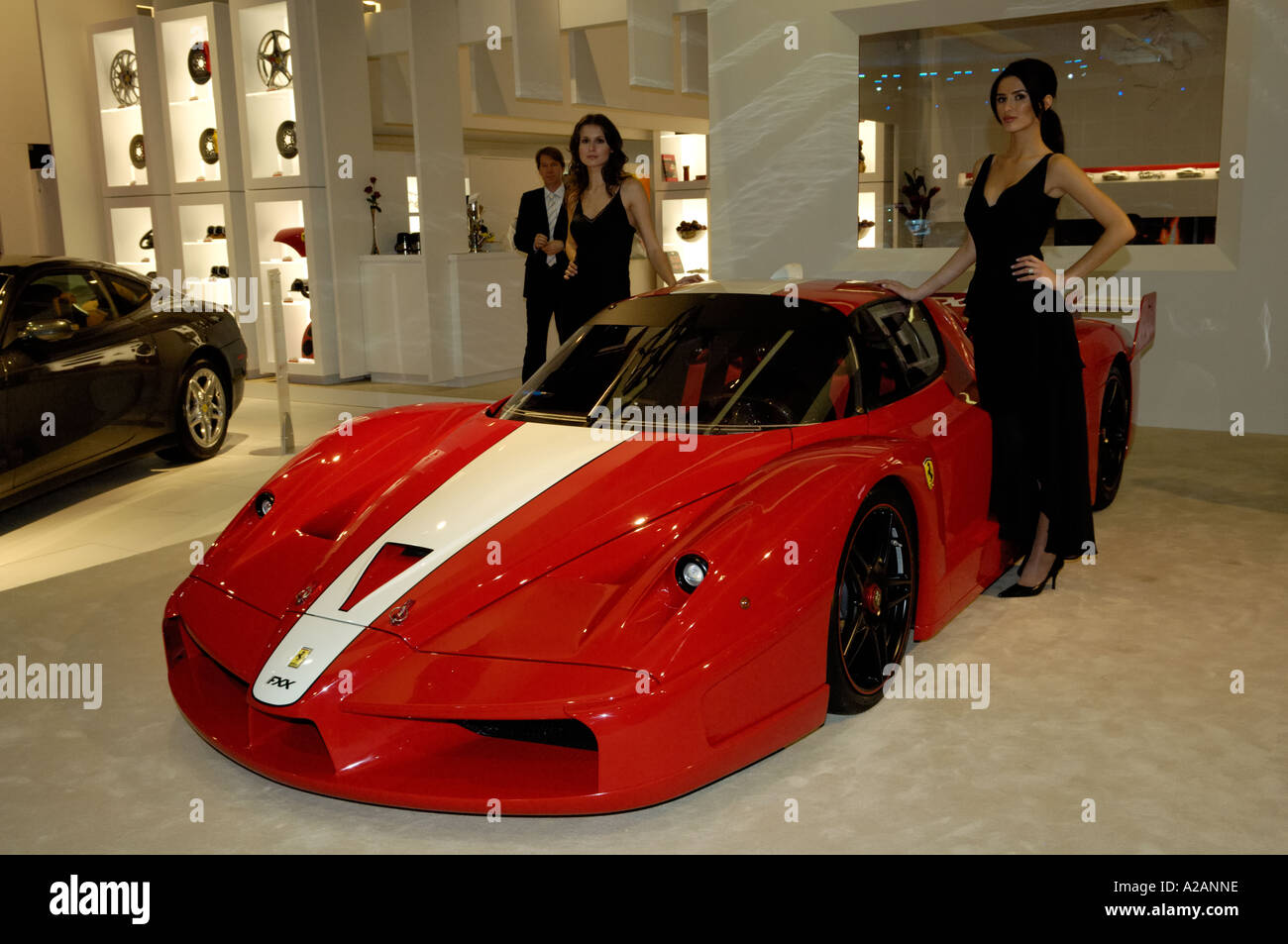 Detroit Auto Show Ferrari