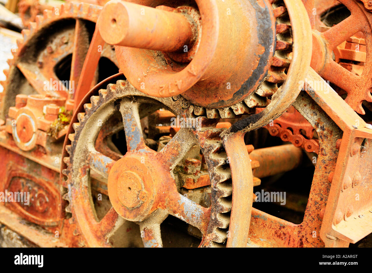 abstract old rusted heavy machinery Stock Photo - Alamy