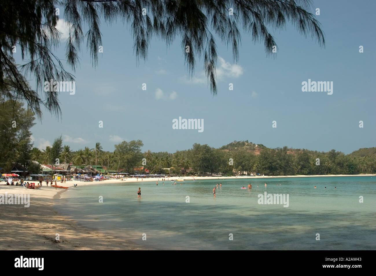 Thailand Ko Samui Choeng Mon beach Stock Photo - Alamy