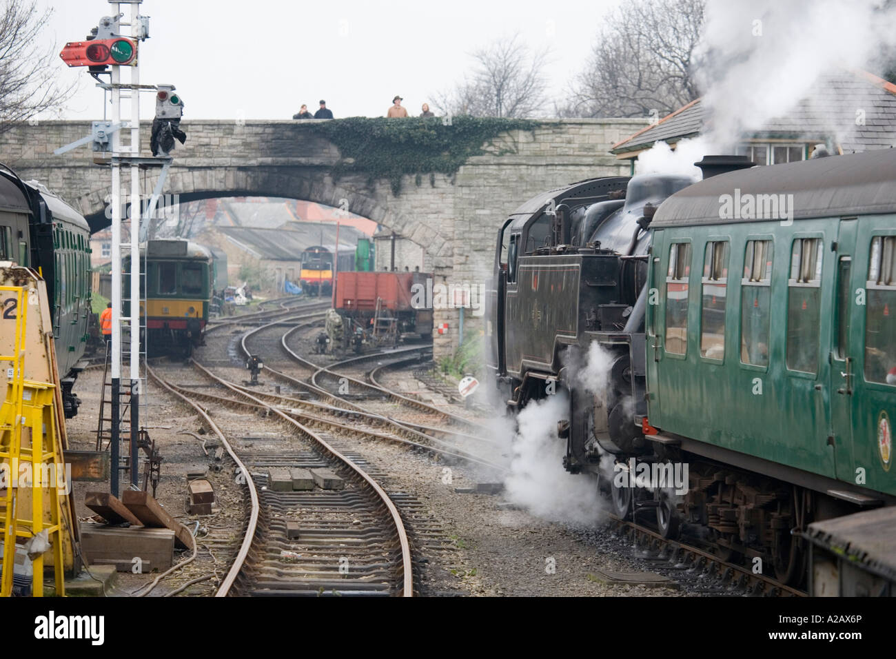 Mixed traffic steam locomotive hi-res stock photography and images - Alamy