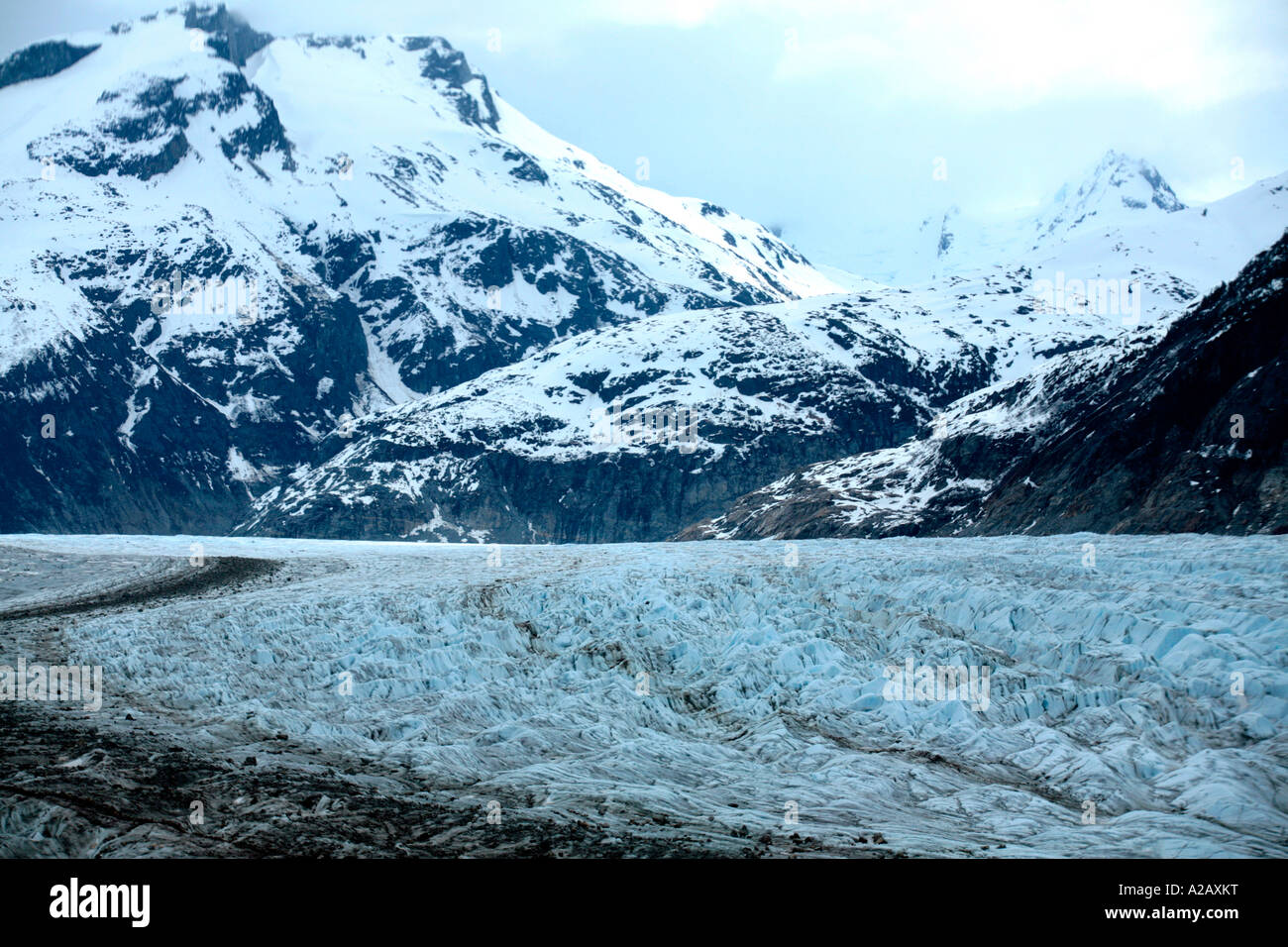 Alaskan glacier view Stock Photo - Alamy