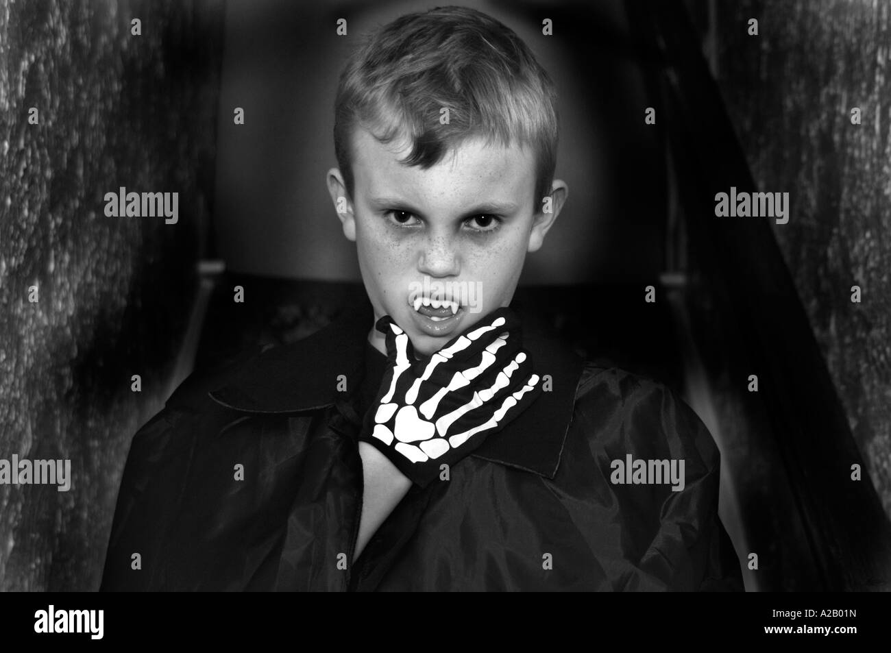 Scary Monster Black and White Stock Photos & Images - Alamy
