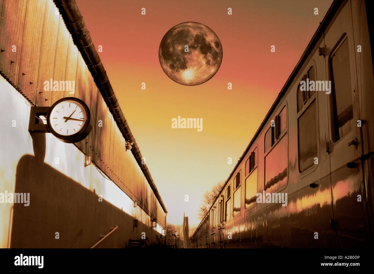 Foxfield Railway Station Staffordshire England Stock Photo - Alamy