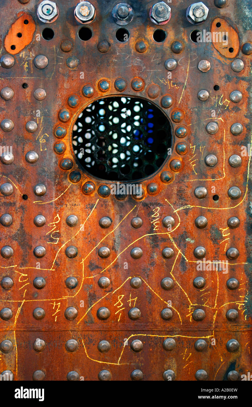 Train boiler plate hi-res stock photography and images - Alamy