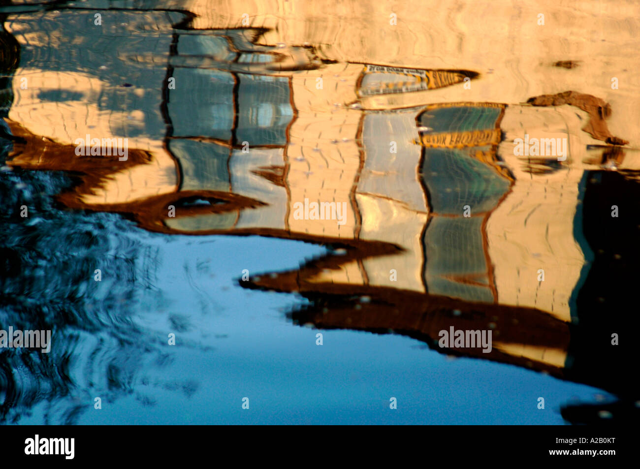 Canal Water Reflections Stock Photo - Alamy