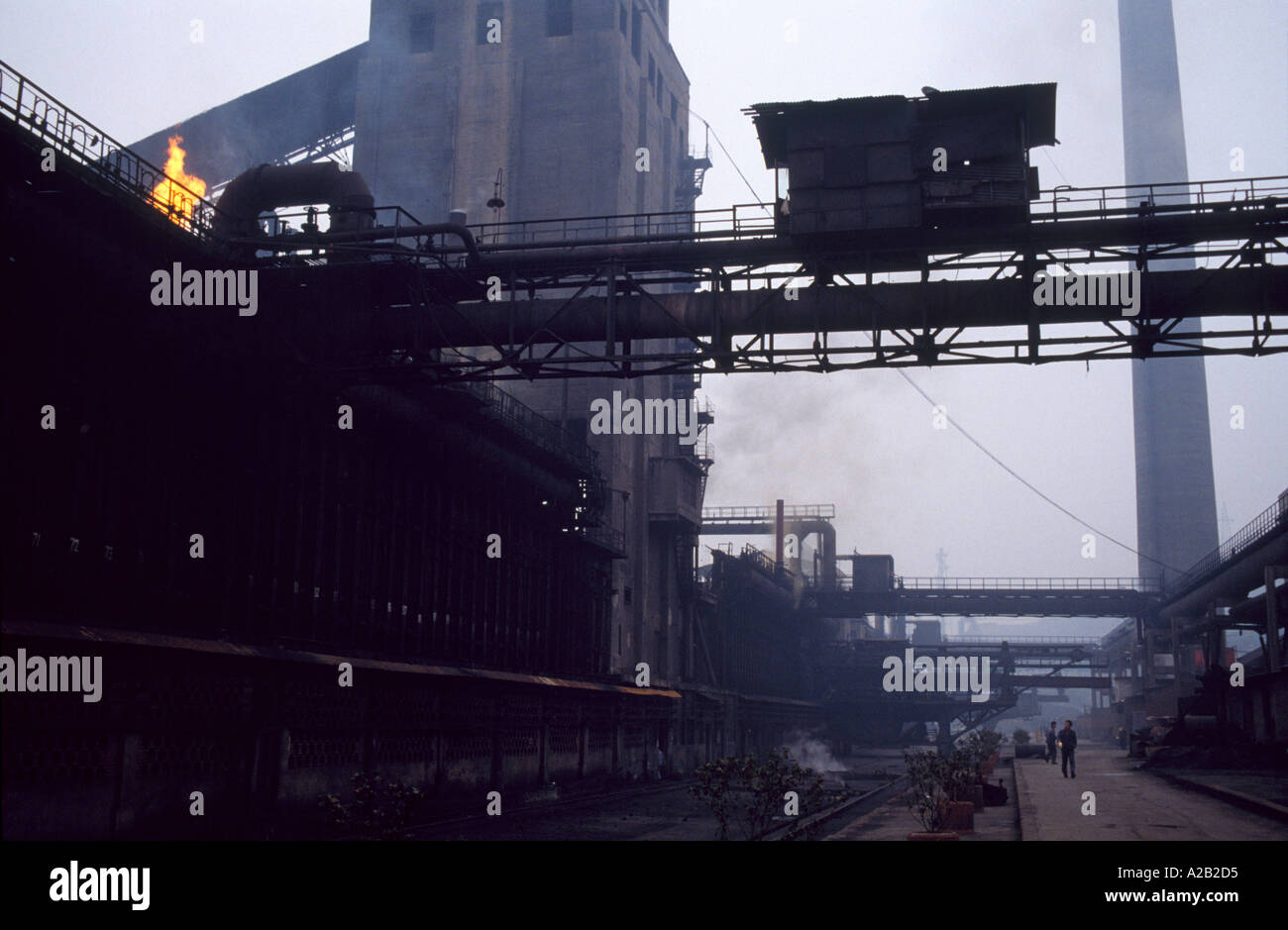 Steel plant Central China Stock Photo - Alamy