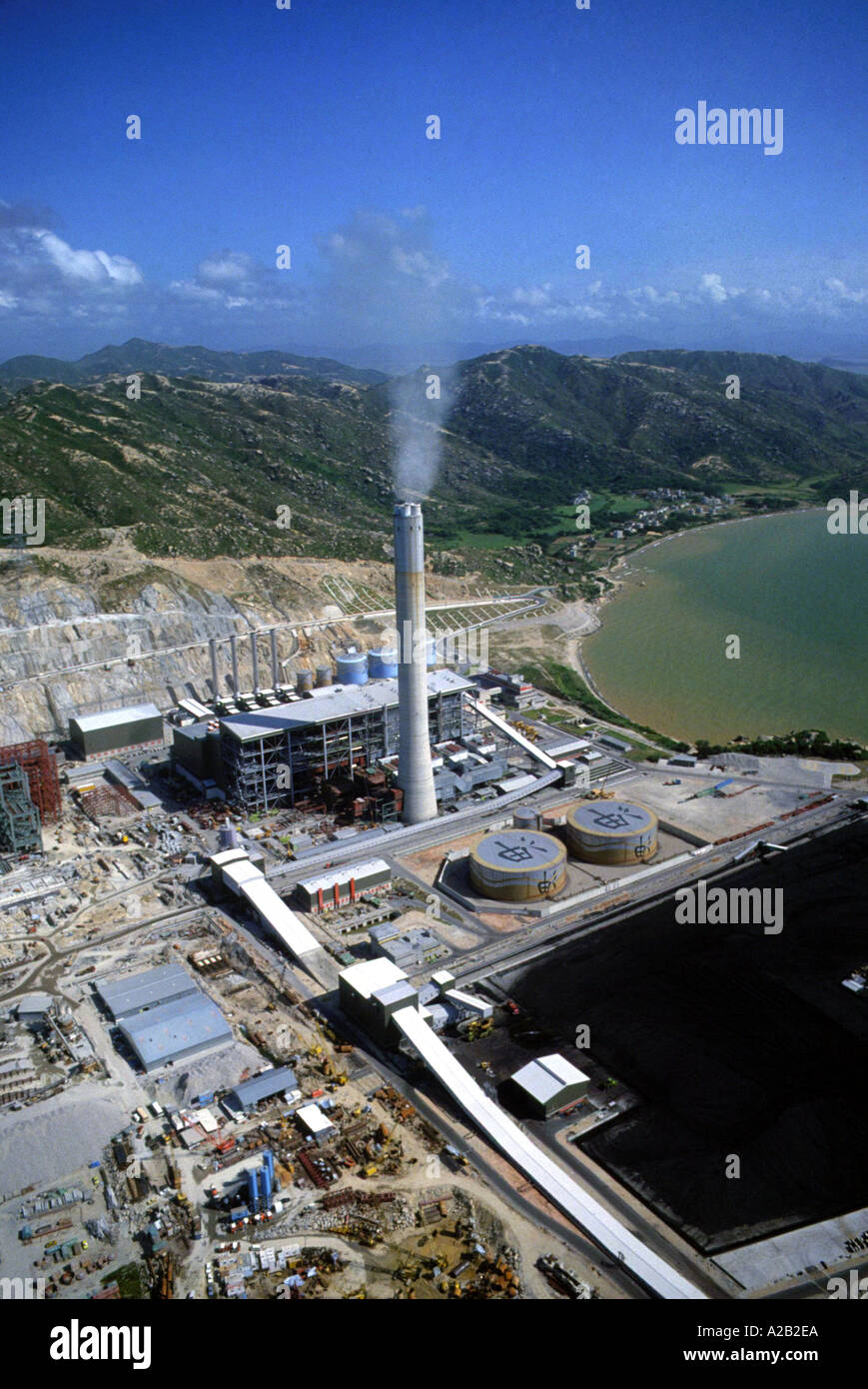 Castle Peak Power Station Hong Kong Stock Photo - Alamy