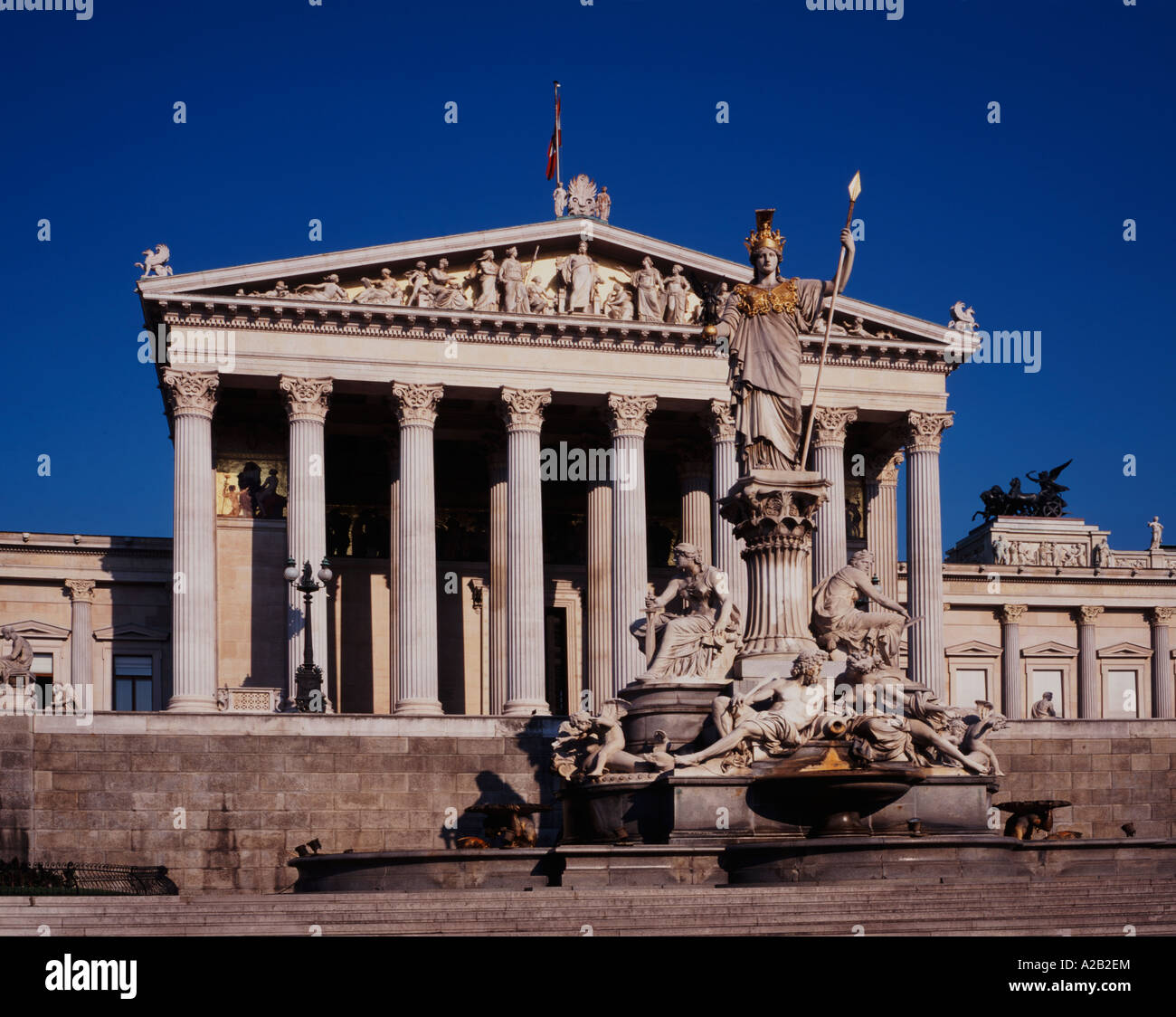 Parliament Building Vienna Austria Stock Photo - Alamy
