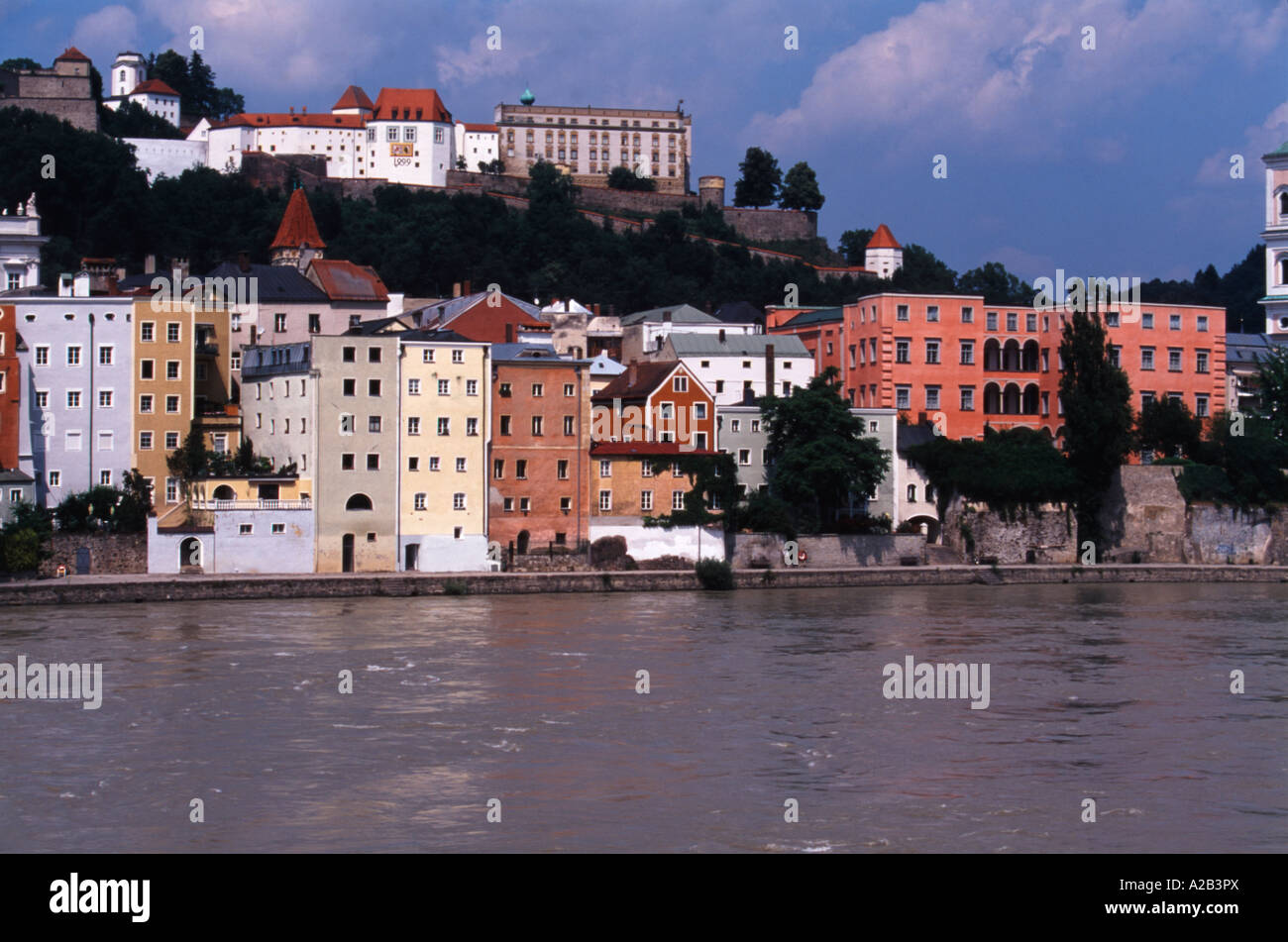 Passau riverfront hi-res stock photography and images - Alamy