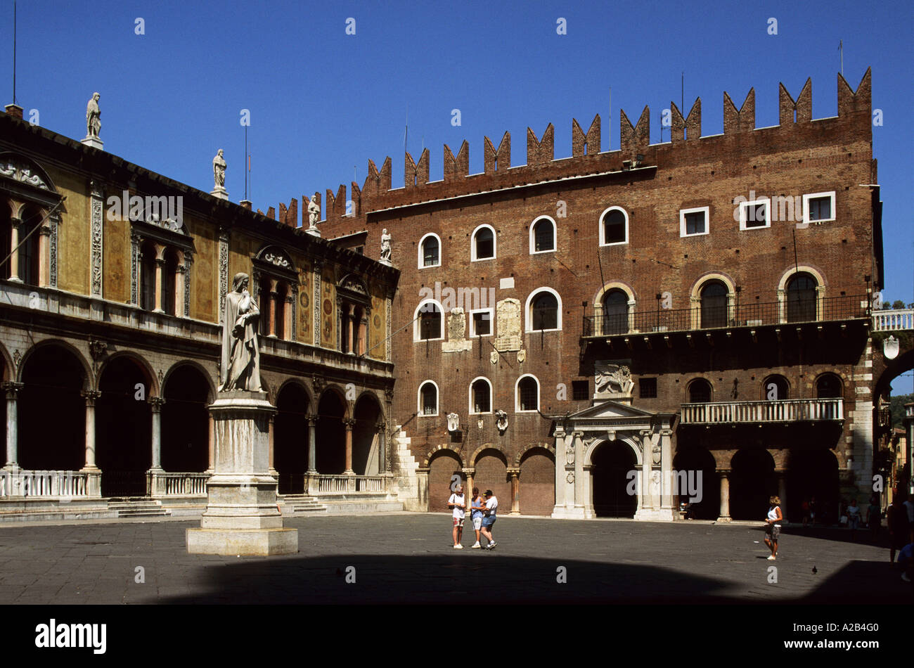 Piazza dei Signori - Loggia del Consiglio Palazzo del Governo Stock ... Piazza dei Signori - Loggia del Consiglio Palazzo del Governo Stock ...