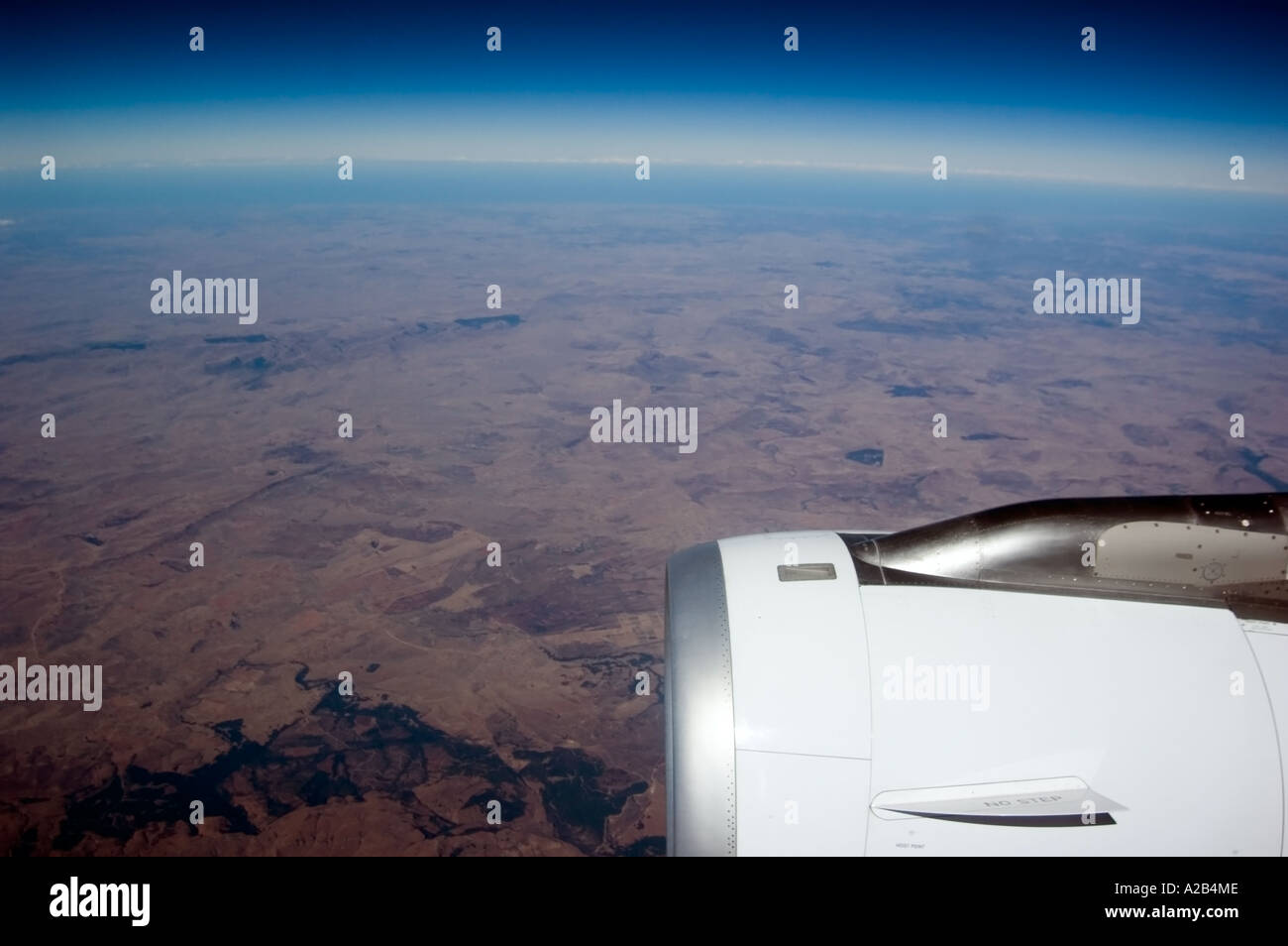 Aerial view of South Africa's Western Cape terrain, including the Great ...