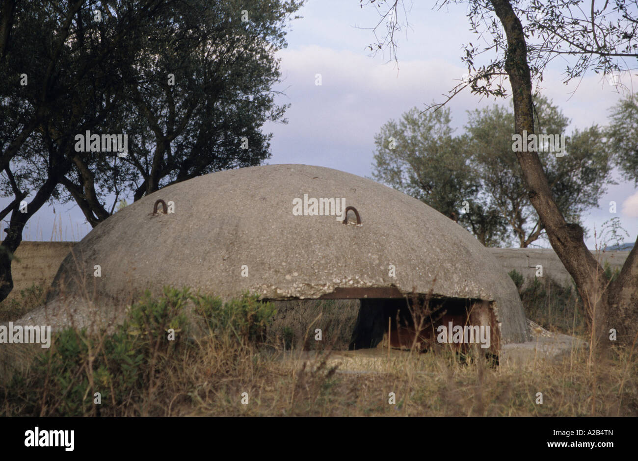 Communist era concrete bunker hi-res stock photography and images - Alamy