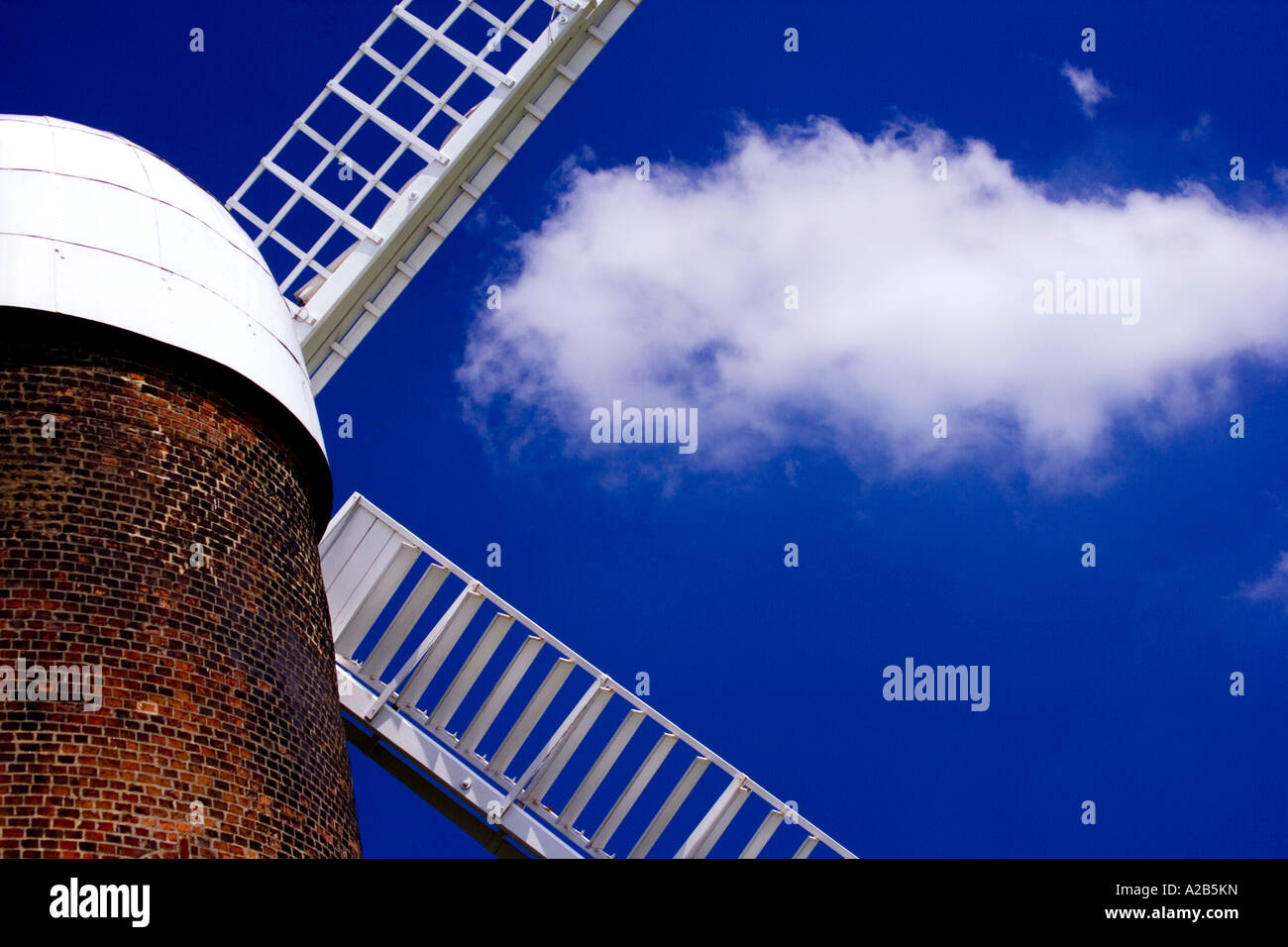 Wilton Windmill Great Bedwyn Wiltshire England UK showing a common sail ...