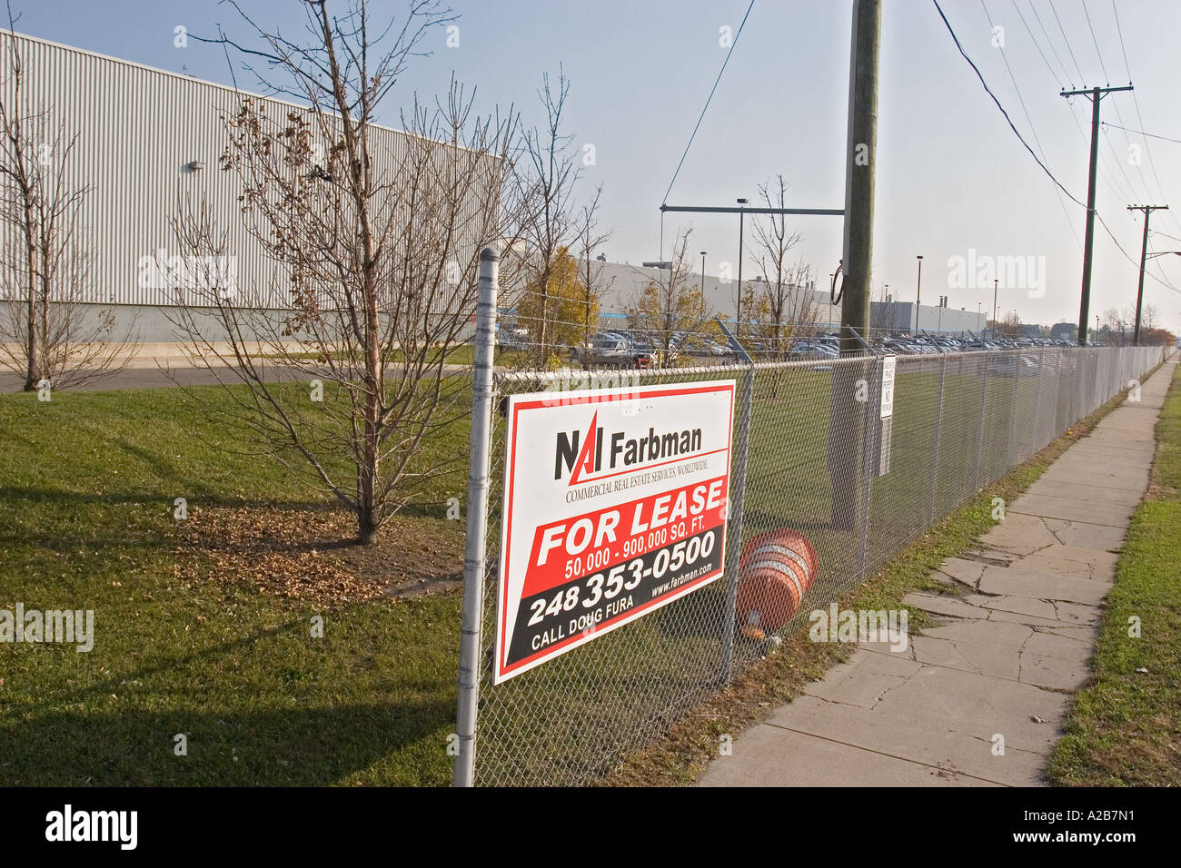 Closed Auto Plant Stock Photo - Alamy