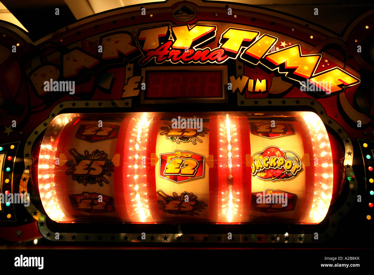 Fruit Machines on Brighton Pier Brighton UK Stock Photo - Alamy