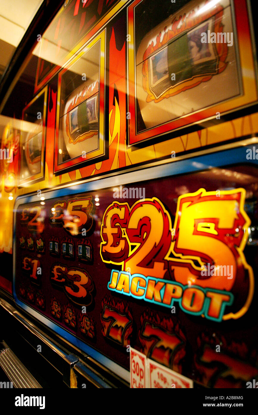 Fruit Machines on Brighton Pier Brighton UK Stock Photo - Alamy