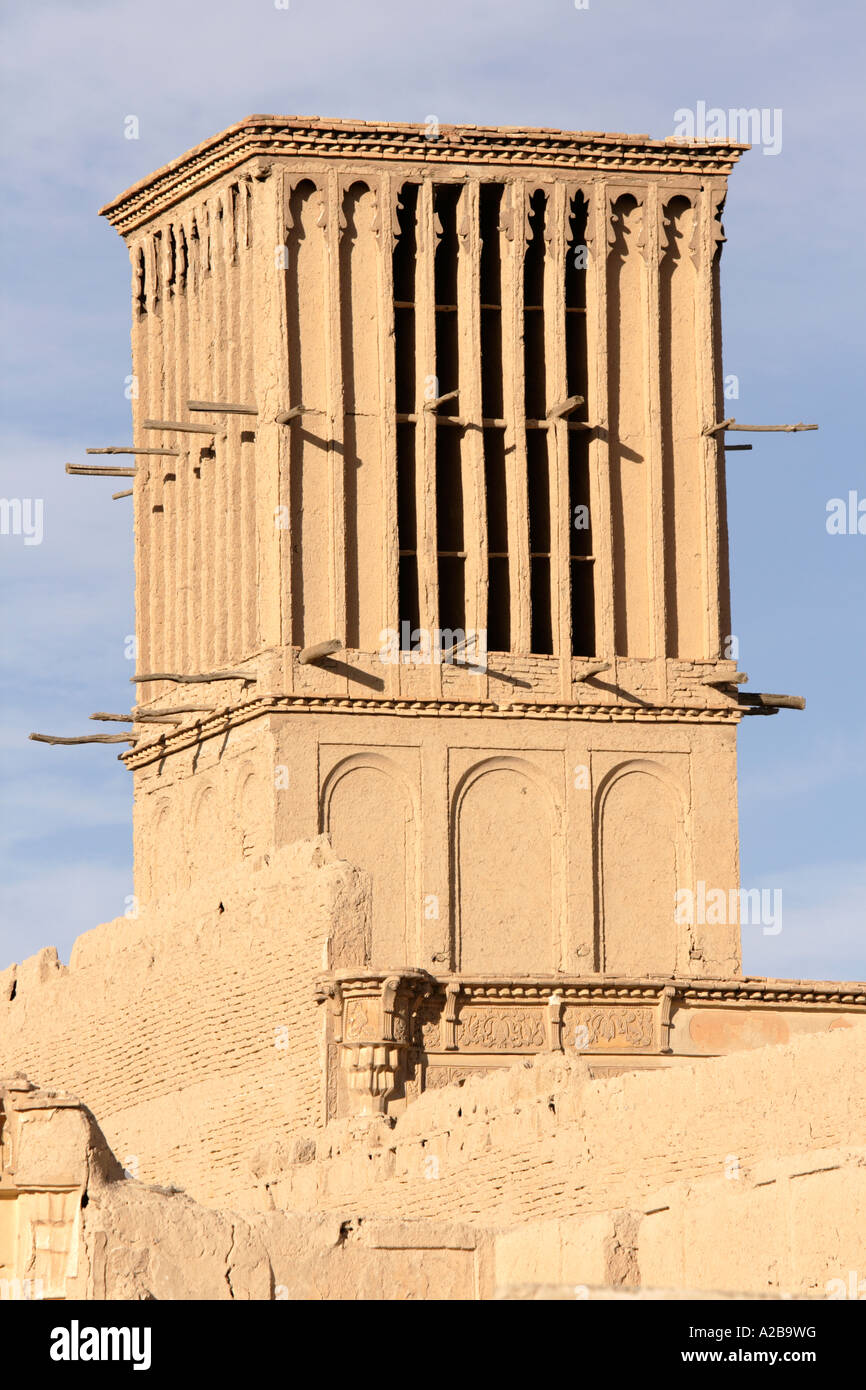 Windcatcher called badgir in traditional hi-res stock photography and images - Alamy